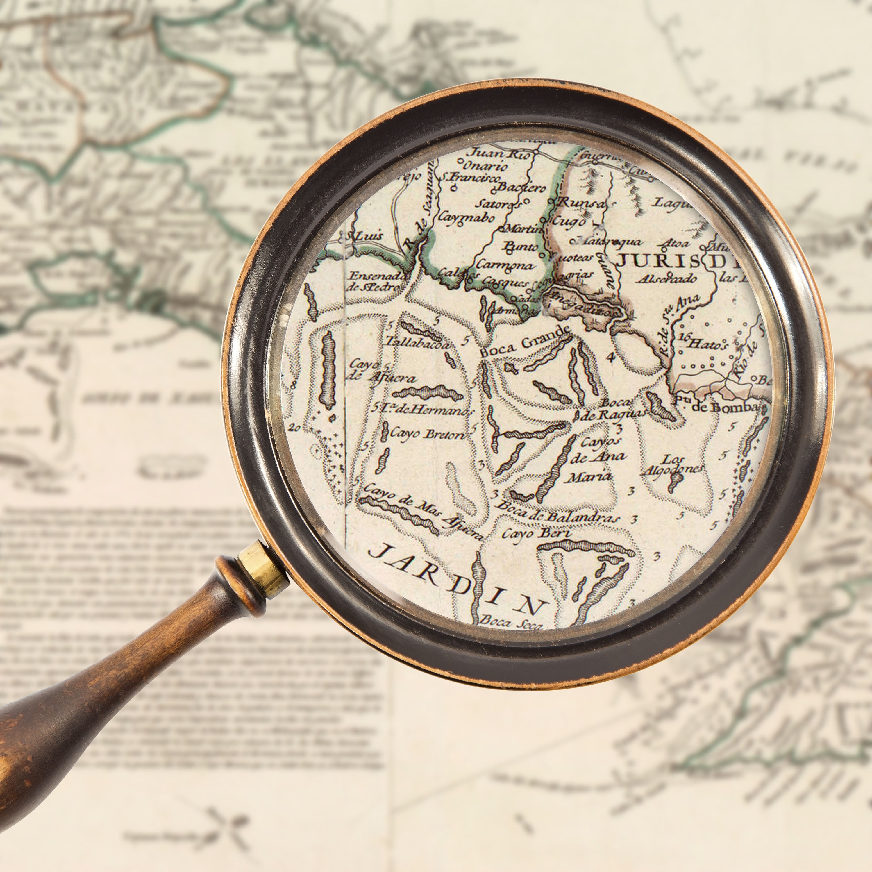 Cuba Carta Maritima de la Isla Antique Marine Chart by Don | Etsy