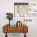 CIA Map of Iran and Country Profile; Central Intelligence Agency Map ...