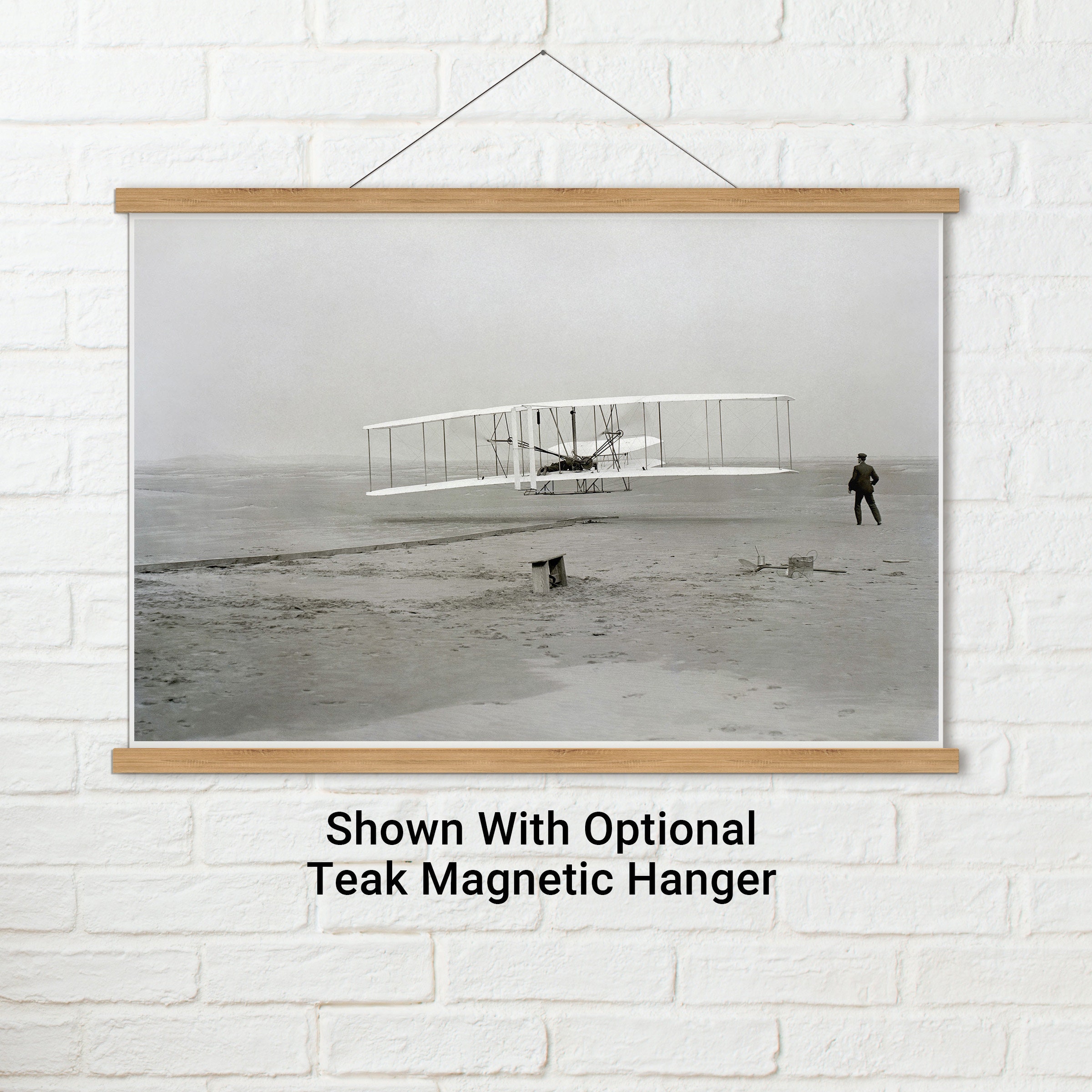 Wright Brothers; First Flight, Kitty Hawk; Custom Printed Photo Poster ...