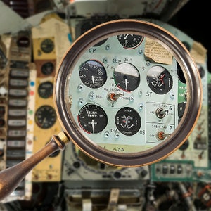 Mercury Friendship 7 Cockpit; NASA Capsule - Teak Wood Magnetic Hanger ...