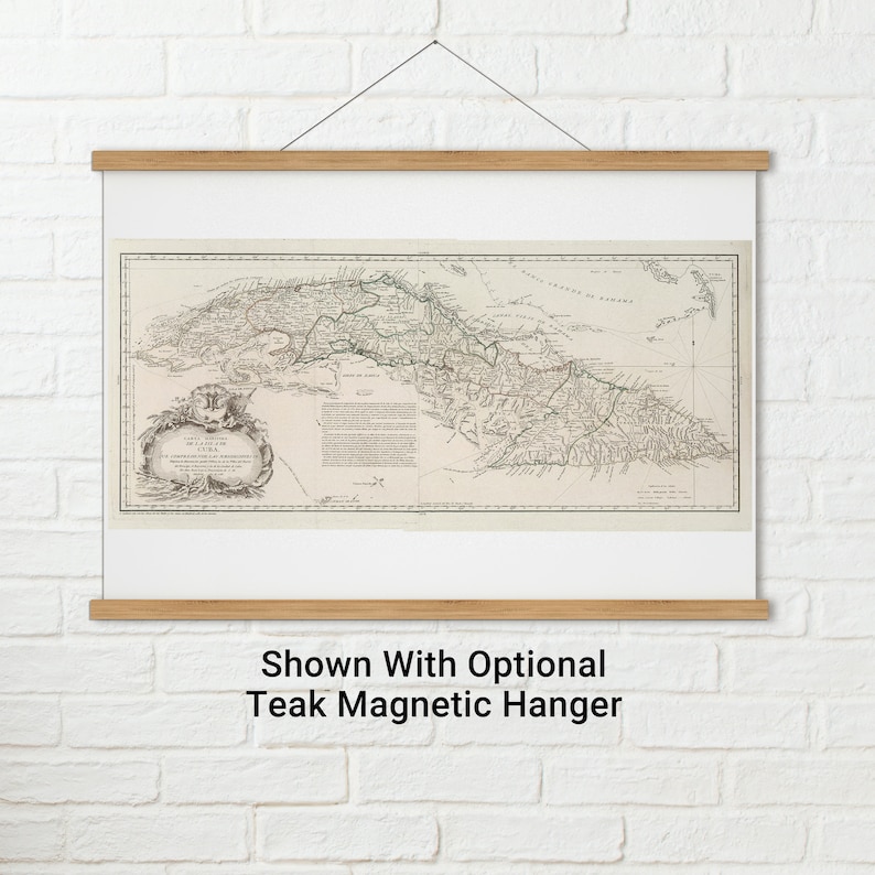 Cuba Carta Maritima De La Isla Antique Marine Chart by Don - Etsy