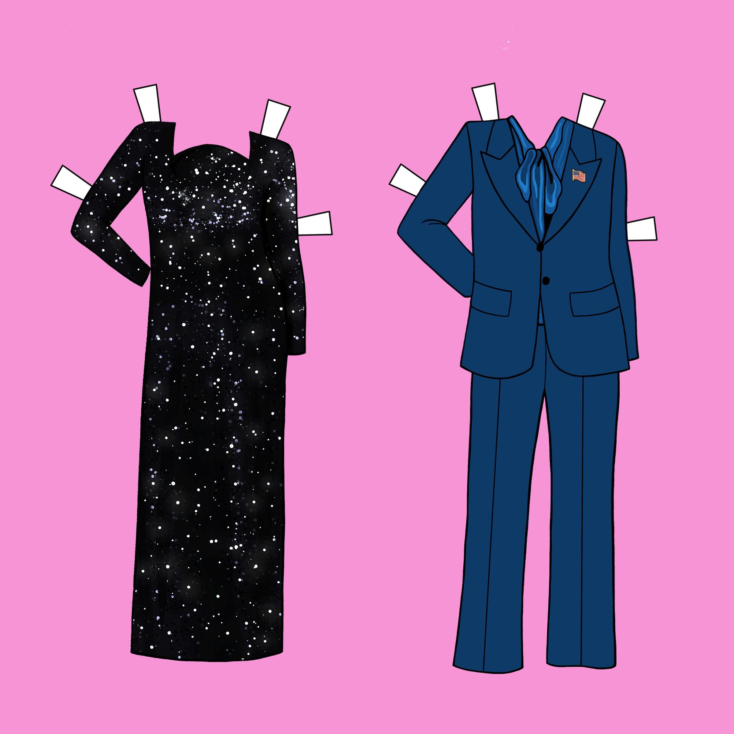 Kamala Harris Paper Doll - Etsy