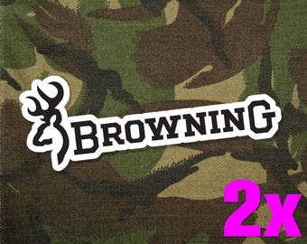Browning sticker | Etsy