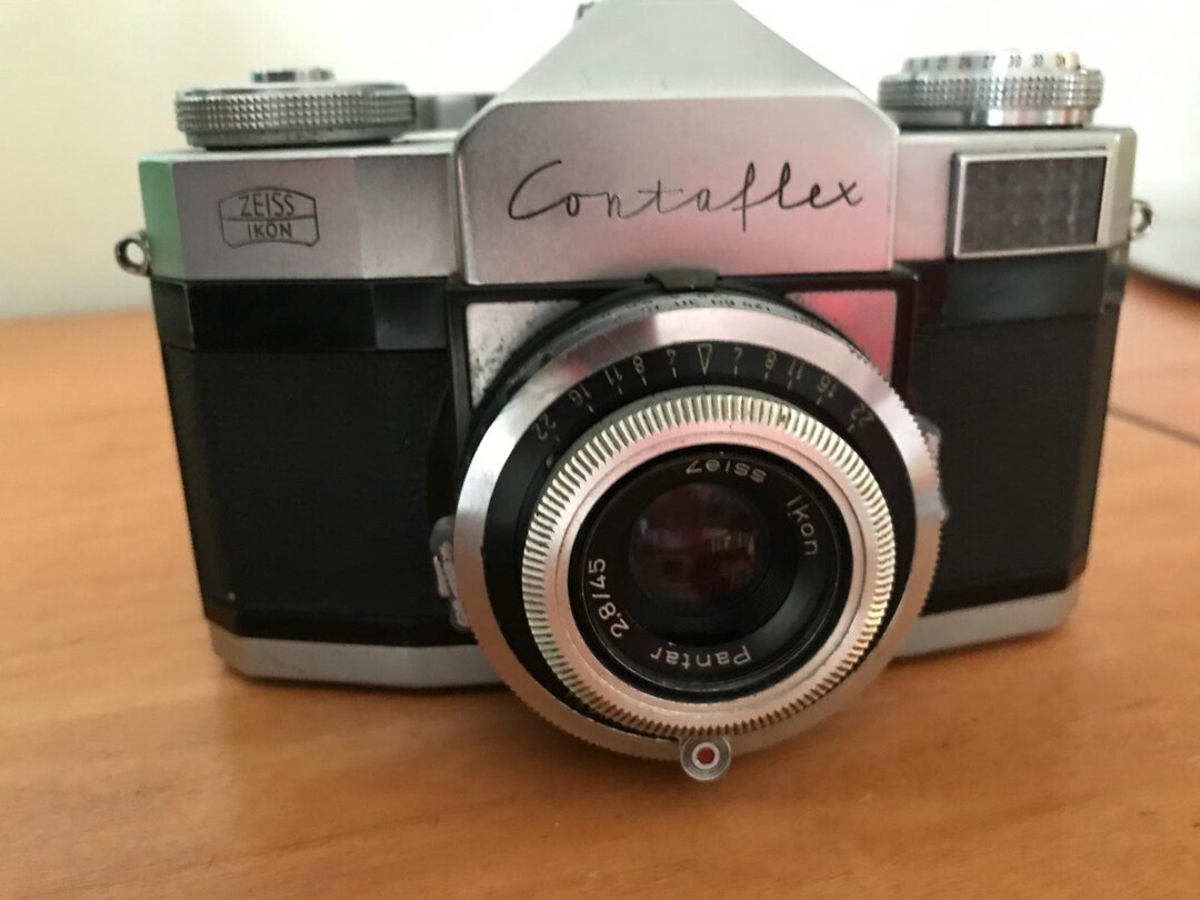 Zeiss Ikon Contaflex Prima & Pantar 2,8/45mm Objectief - Etsy
