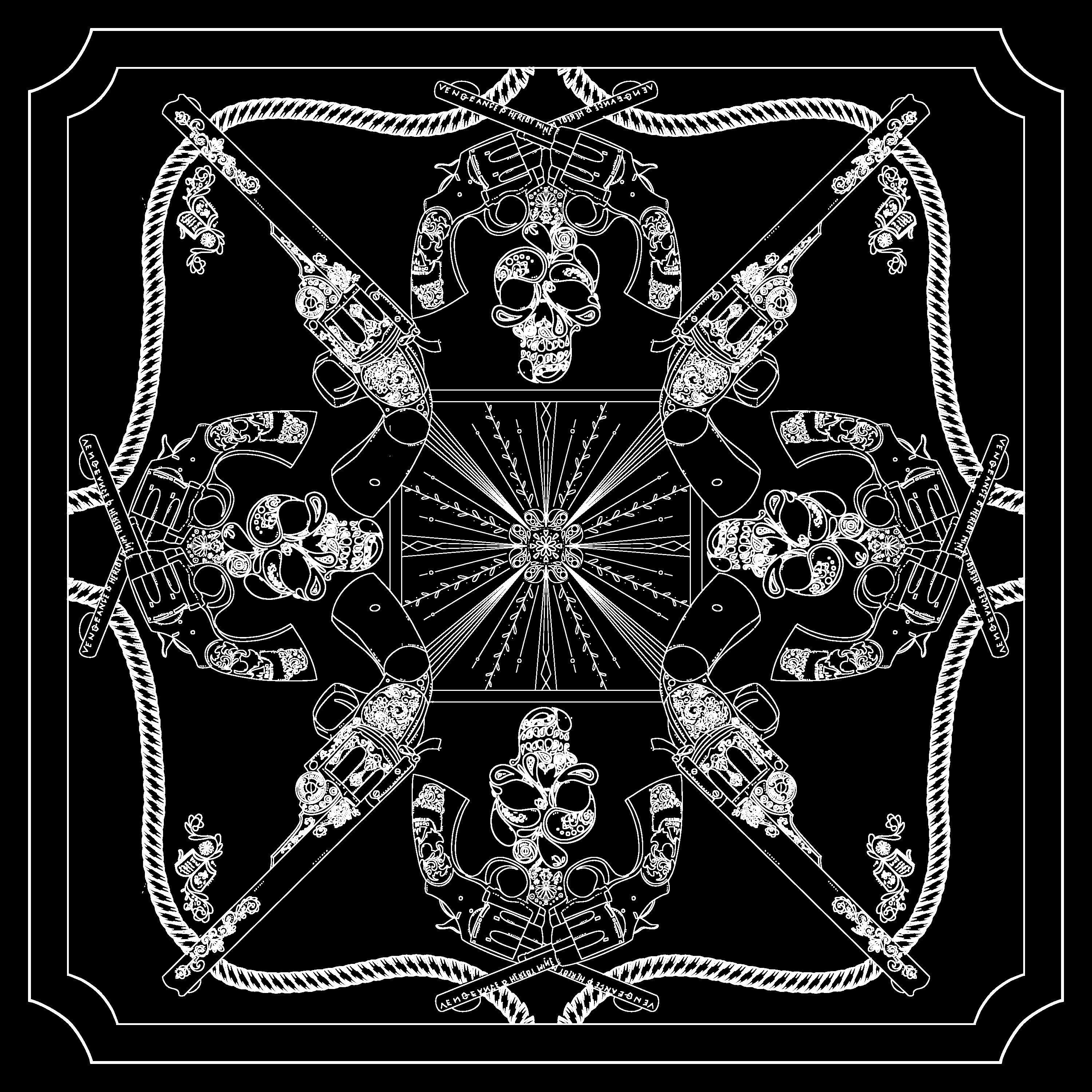 Red Dead Redemption 2 Dutch Van Der Linde Micah Bell Bandana Tapestry ...