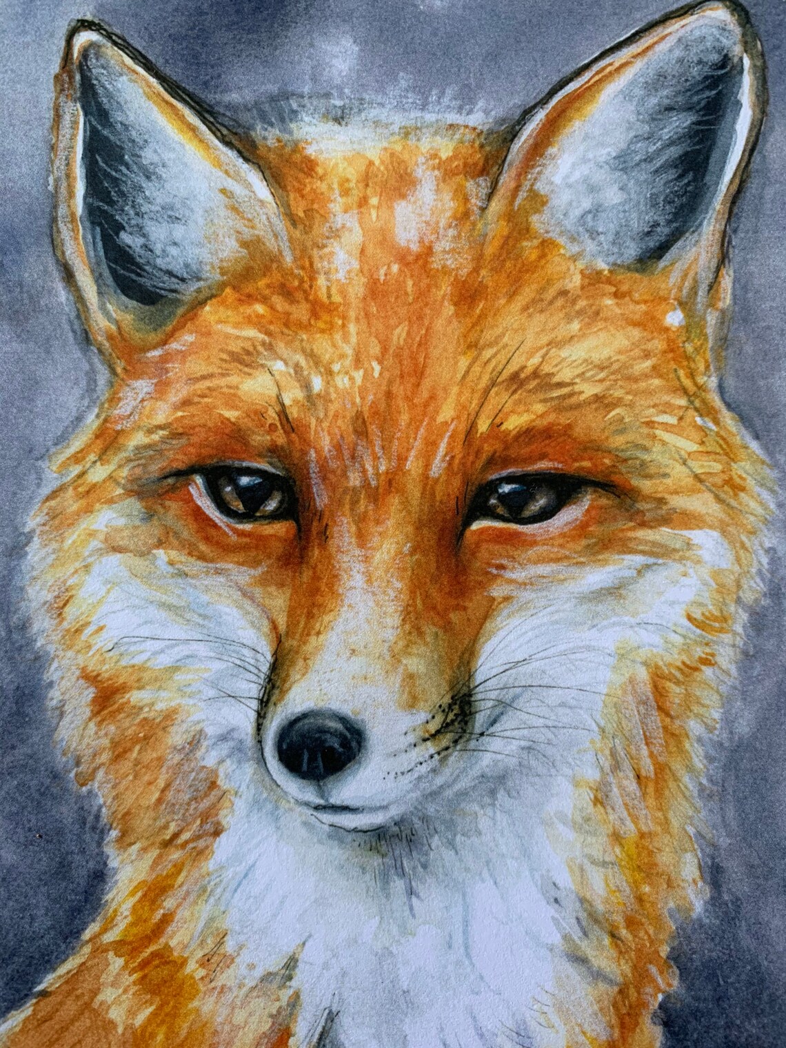 Vixen. Print of Original Artwork. - Etsy
