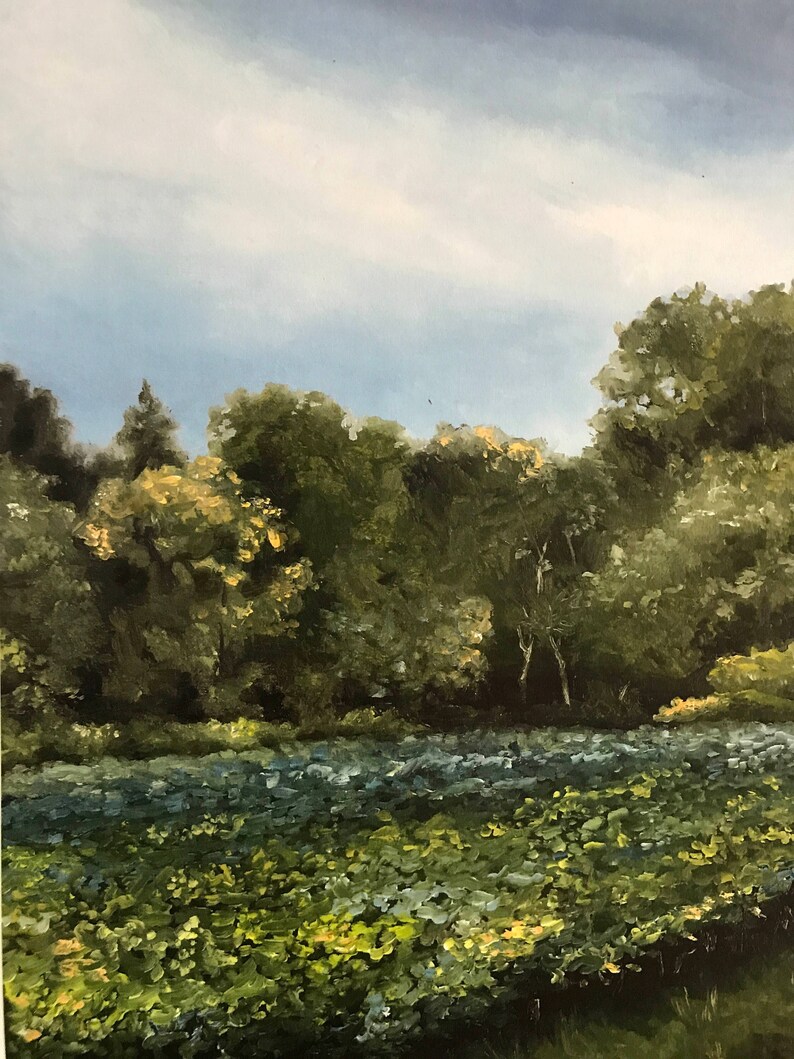 Country Painting. Print of Original Oil Painting. Oil on | Etsy
