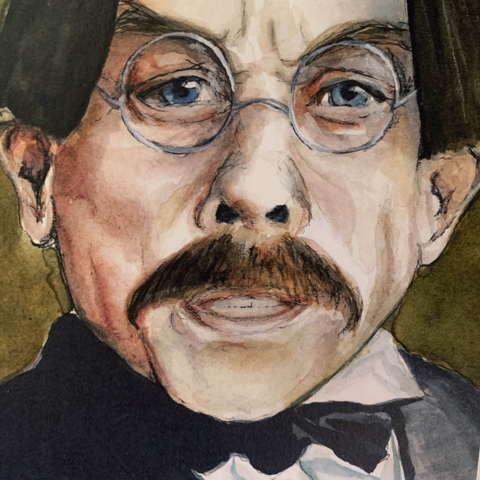 Professor Flitwick Portrait. Print of Original Artwork. | Etsy