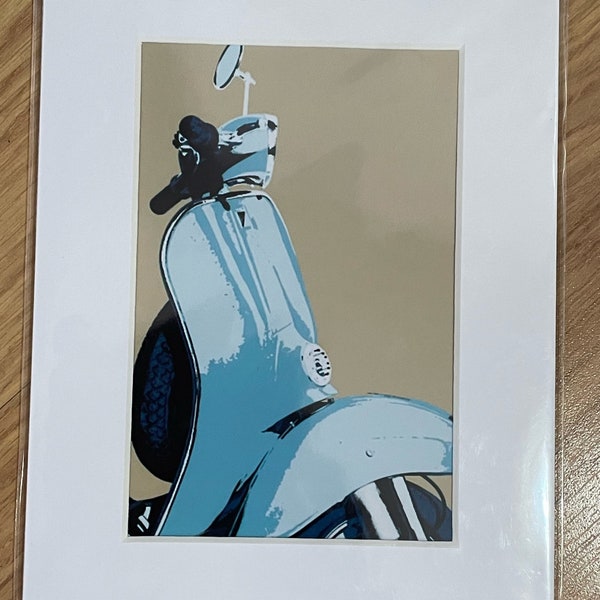 Scooter Art - Etsy UK