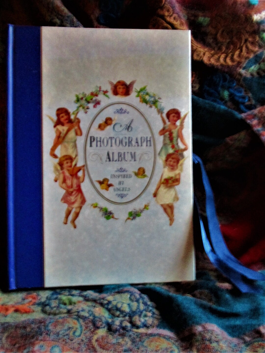 Angel Photograph Album, Angel Illustrations Galore, 1990's , Beautiful ...