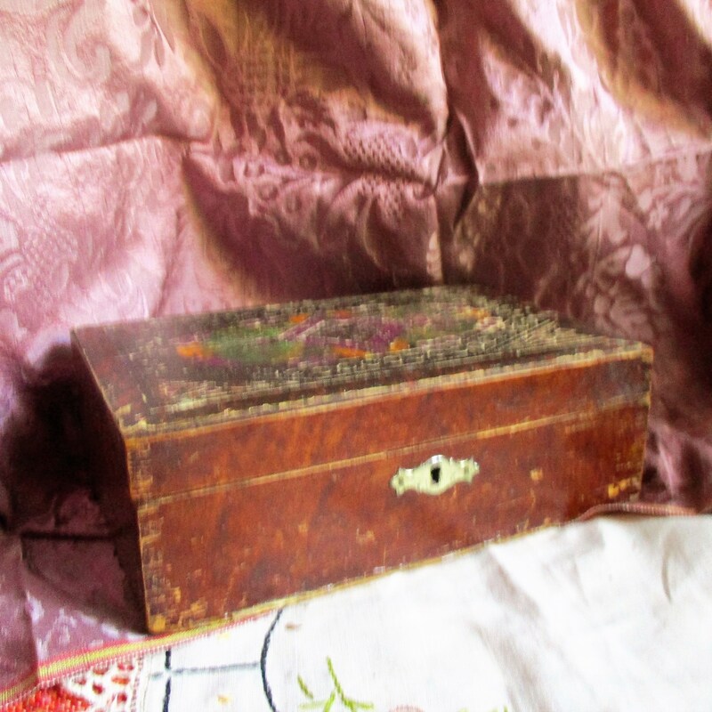 Antique Trinket Box - Etsy