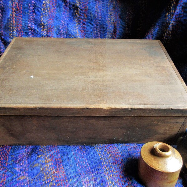 Primitive Wooden Box - Etsy
