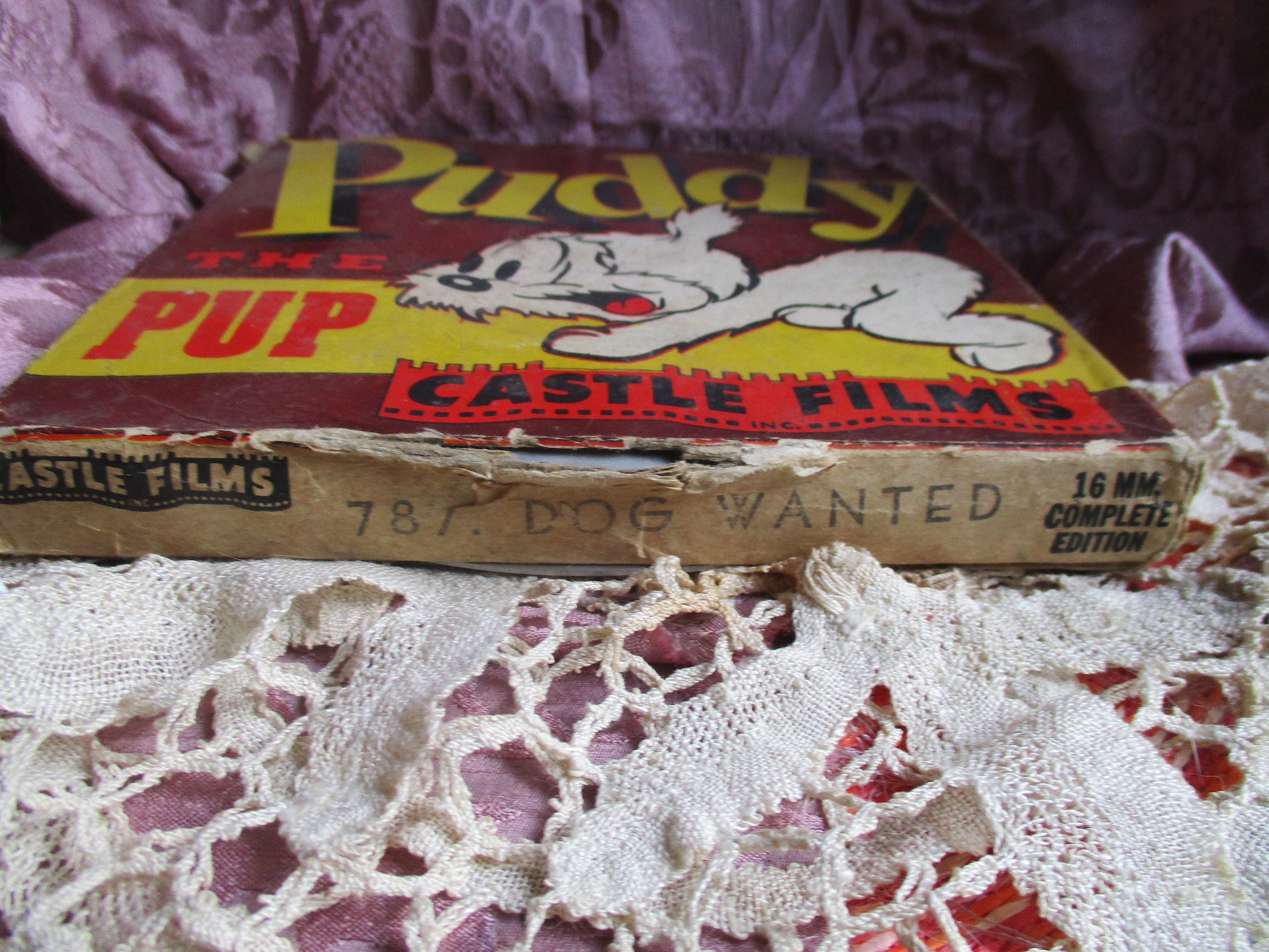 1930's Movie Reel Puddy the Pup 16mm Castle Films - Etsy