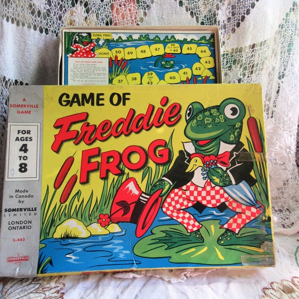 Freddie the Frog - Etsy