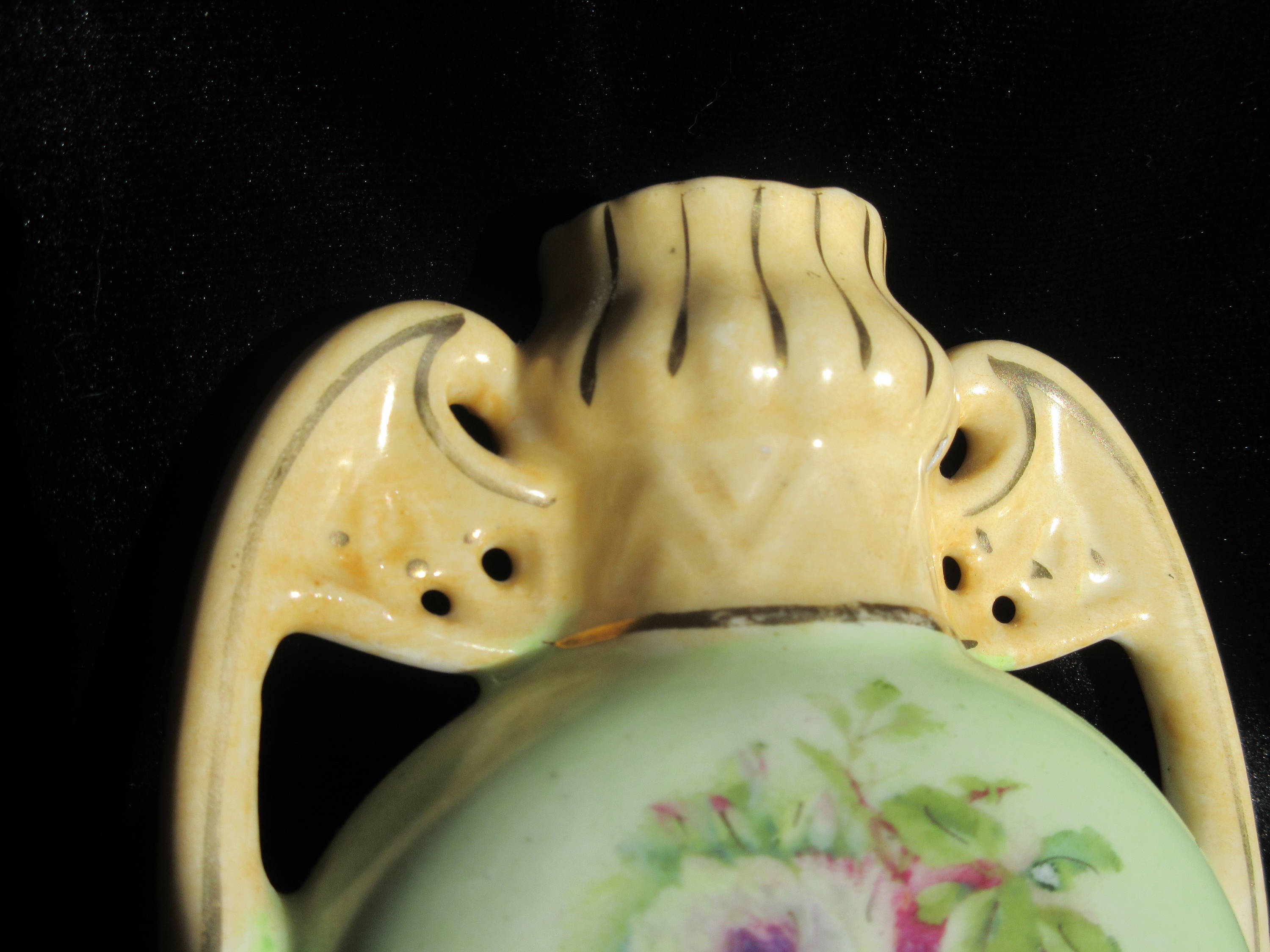 Hand Painted Austrian Vase Victorian Edwardian 1900 - Etsy Canada