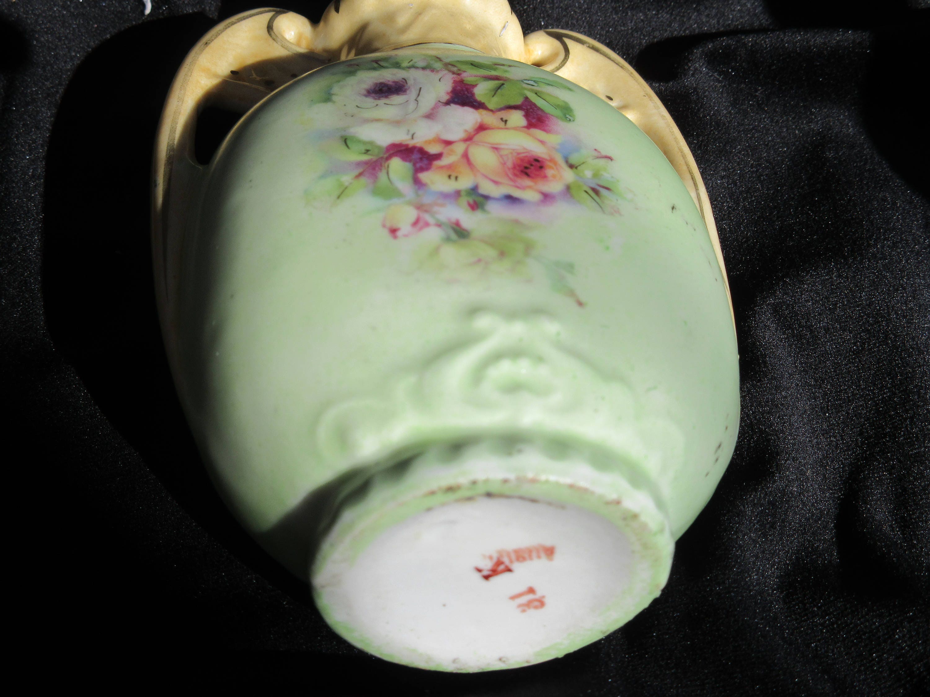 Hand Painted Austrian Vase Victorian Edwardian 1900 - Etsy Canada