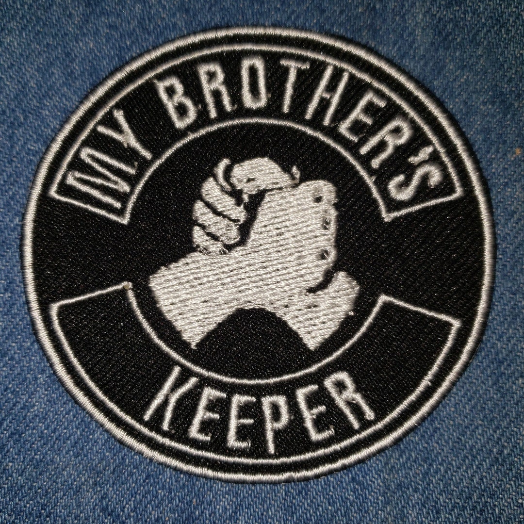 My Brother's Keeper Patch, Motorcycle Patch, Biker Vest Patch ...