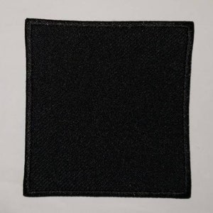 Black Square Blank Patch, Sublimation Patch, Patches, Blank Patches ...