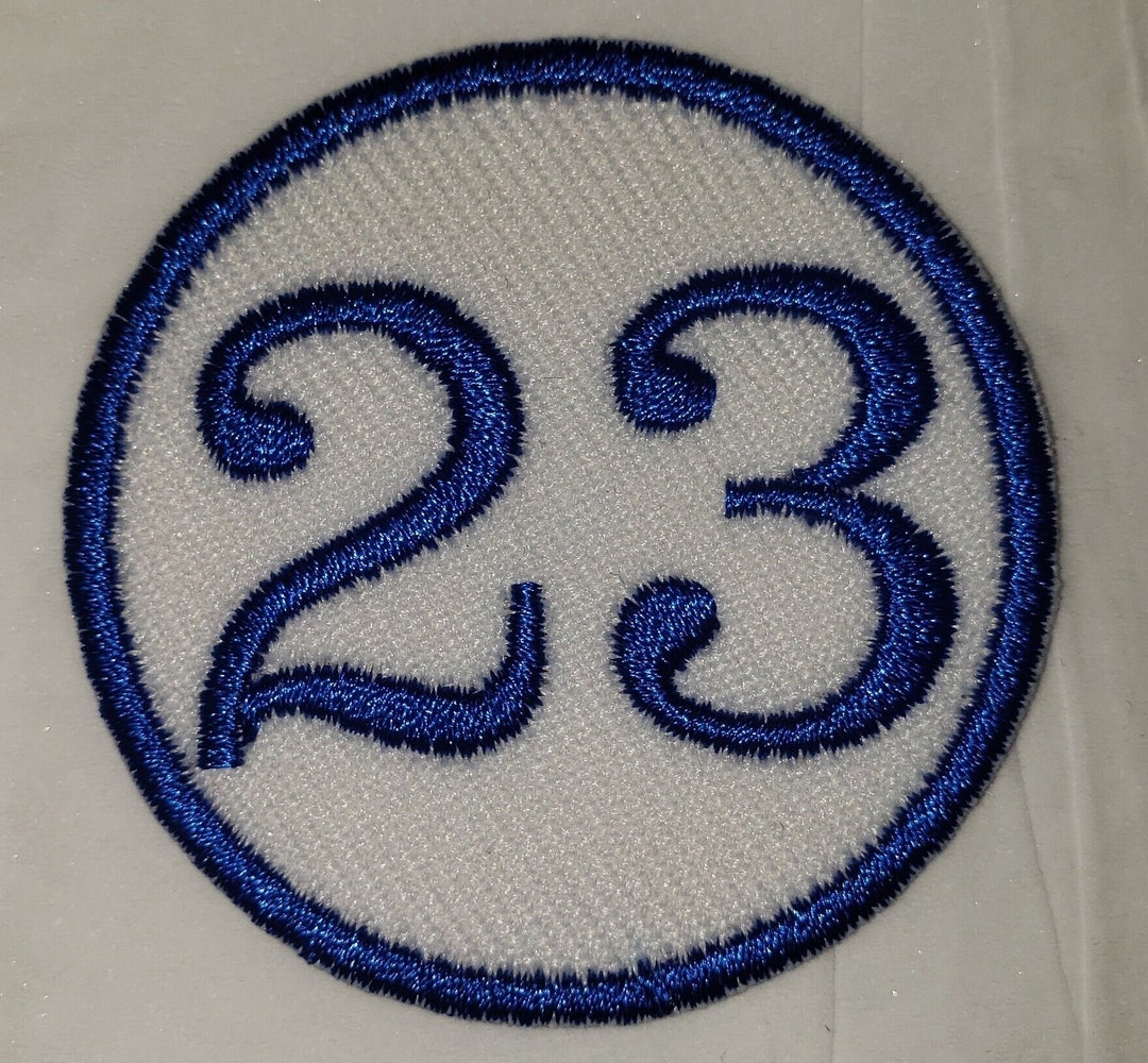 Round Number Patches, Embroidery Patches, 1 Inch Patch, Choose Your ...