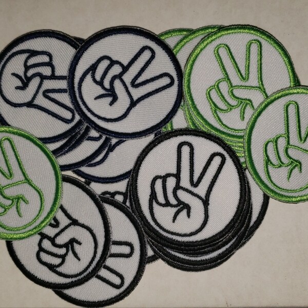 Peace Sign Patch - Etsy