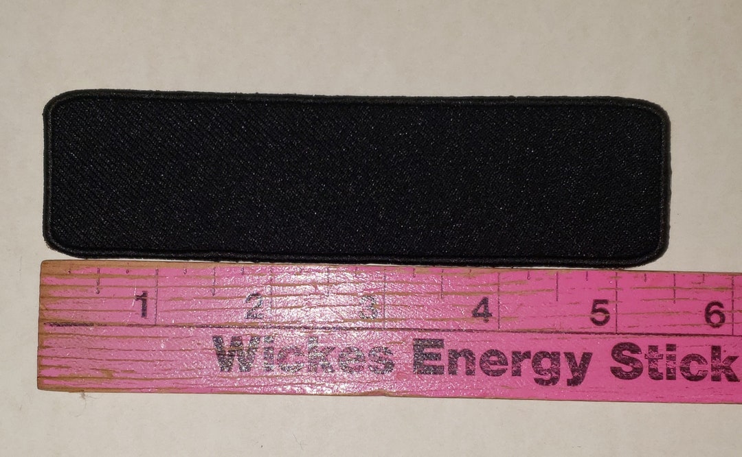 Black Rectangle Blank Patch, Sublimation Patch, Patches, Blank Patches ...