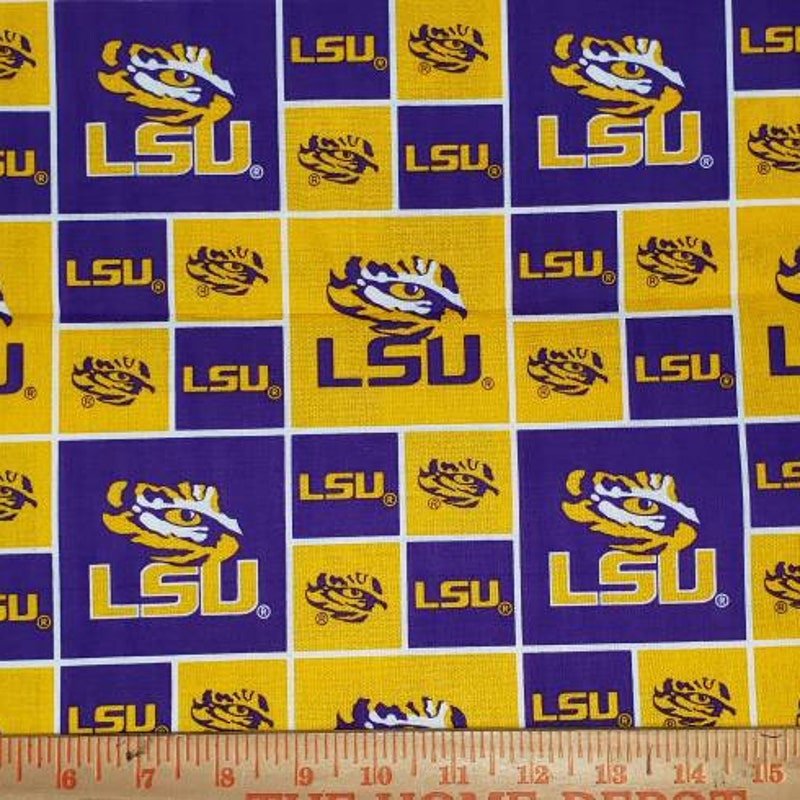 Lsu Fabric - Etsy