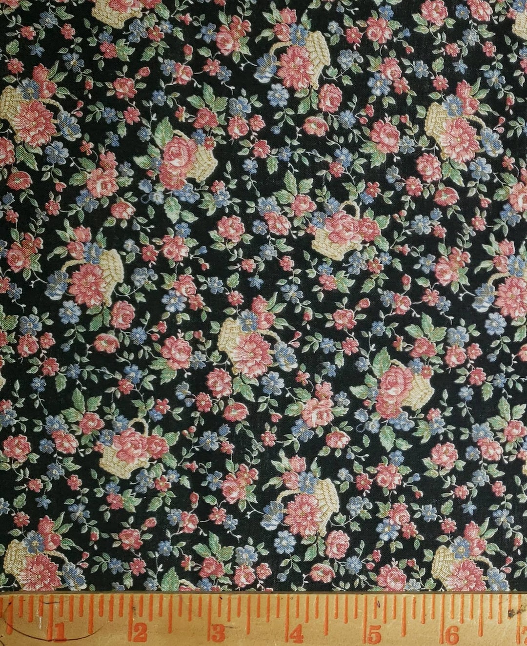 Concord by Joan Kessler Fabric, Floral Print Fabric, Cotton Quilting ...