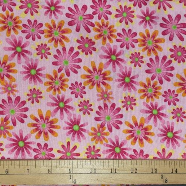 Flower Power Fabric - Etsy