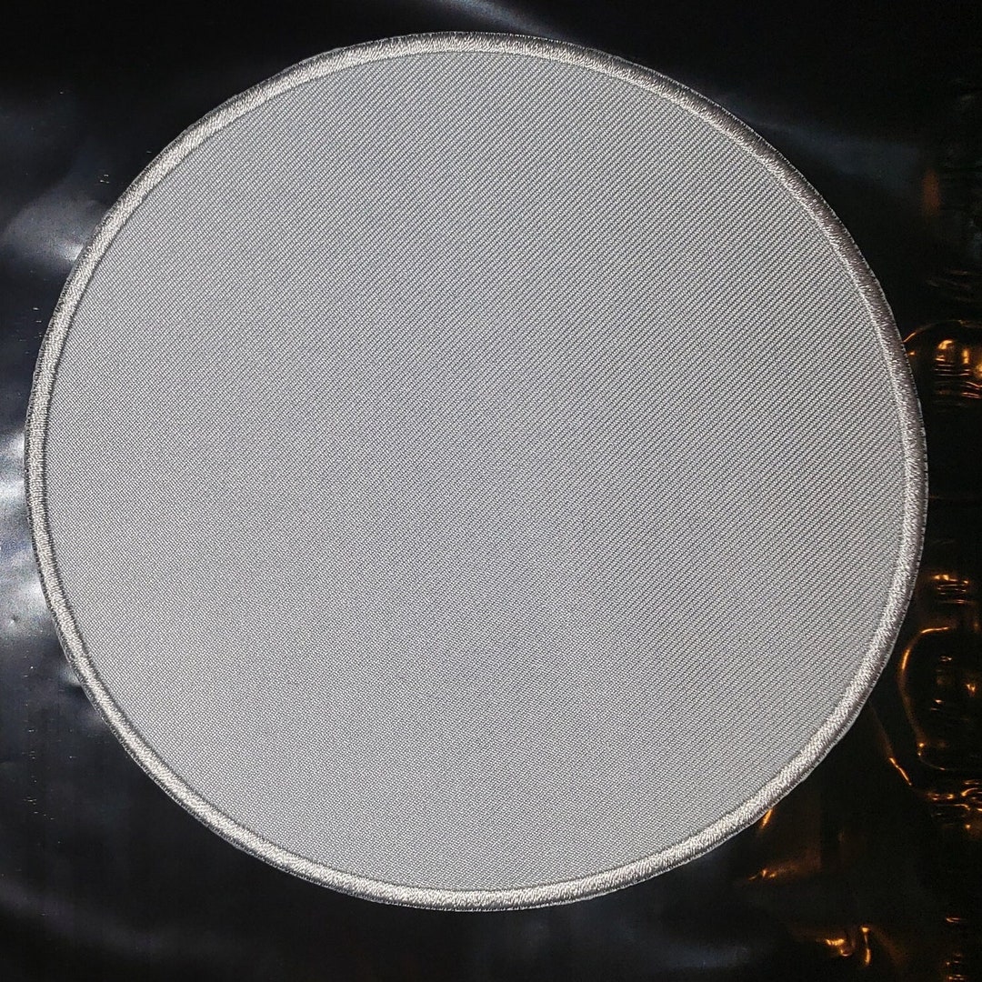 5 Inch Gray Round Blank Patch, Sublimation Patch, Patches, Blank ...