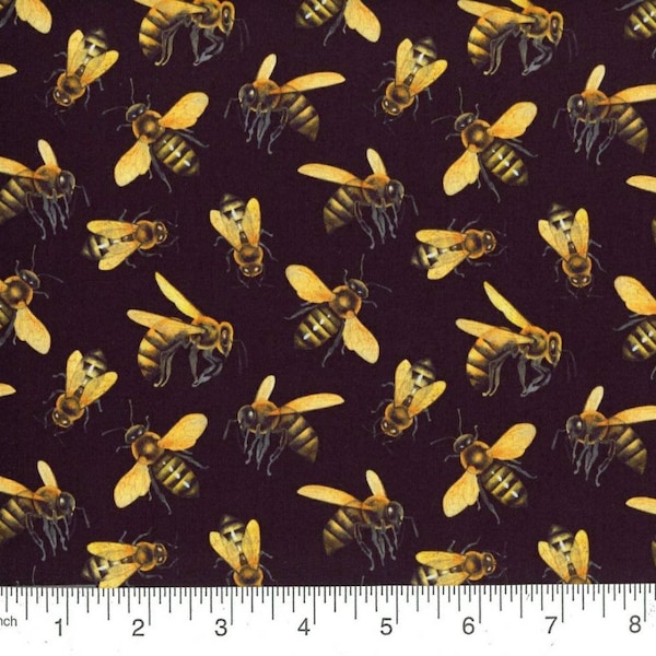 Honey Bee Fabric - Etsy