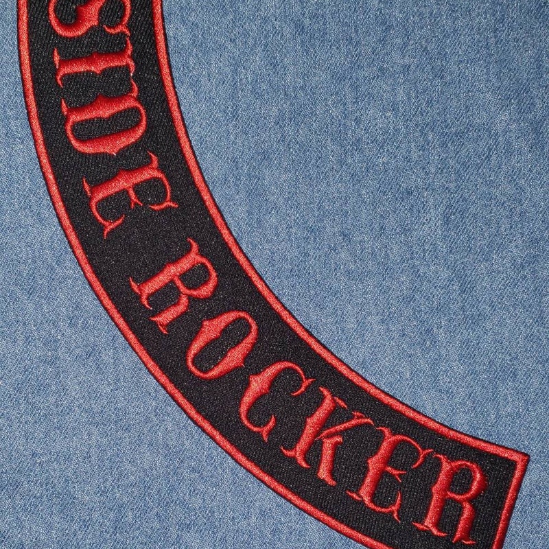 Custom Motorcycle Rocker Patches - Etsy