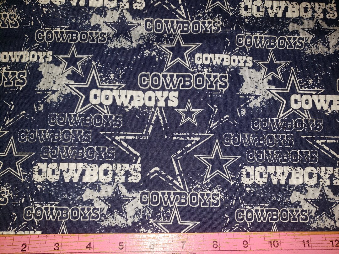 Cowboys NFL Fabric, Dallas Cowboys Fabric - Etsy