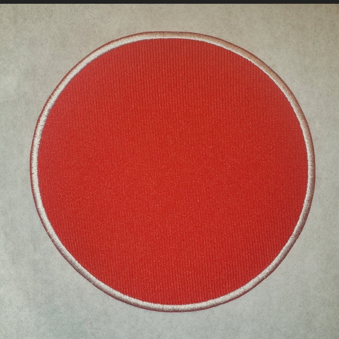 3 Inch Dark Orange Round Blank Patch, Sublimation Patch, Patches, Blank ...