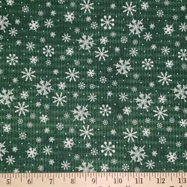 Snowflake Fabric - Etsy