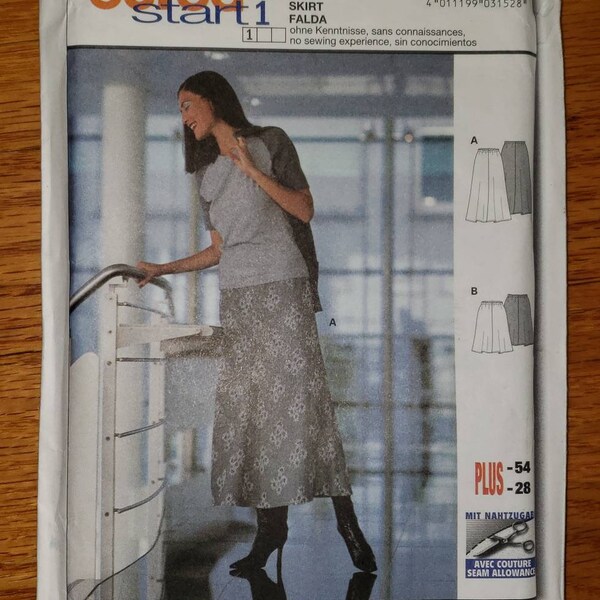 Burda Skirt - Etsy