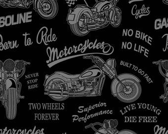 Motorcycle Fabric - Etsy