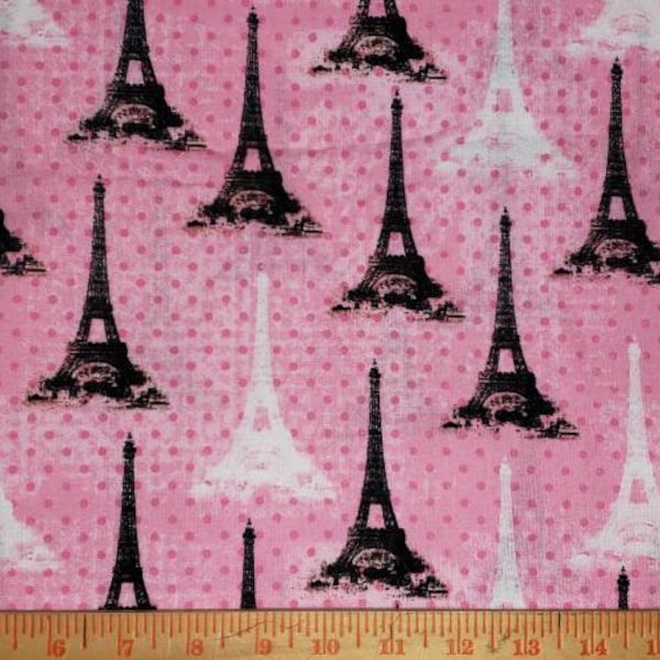 Eiffel Tower Fabric - Etsy