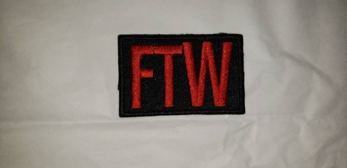 FTW Patch Motorcycle Patch Biker Vest Patch Fun Patches - Etsy