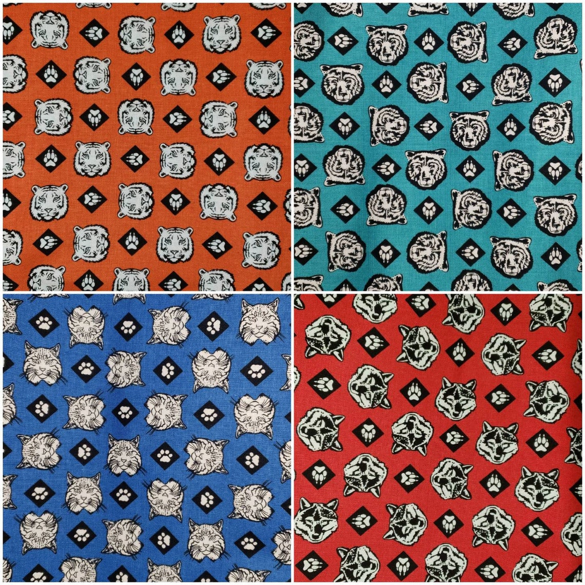 Riley Blake Cub Scouts Bobcat Fabric, Cotton Fabric, Boy Scouts Fabric ...