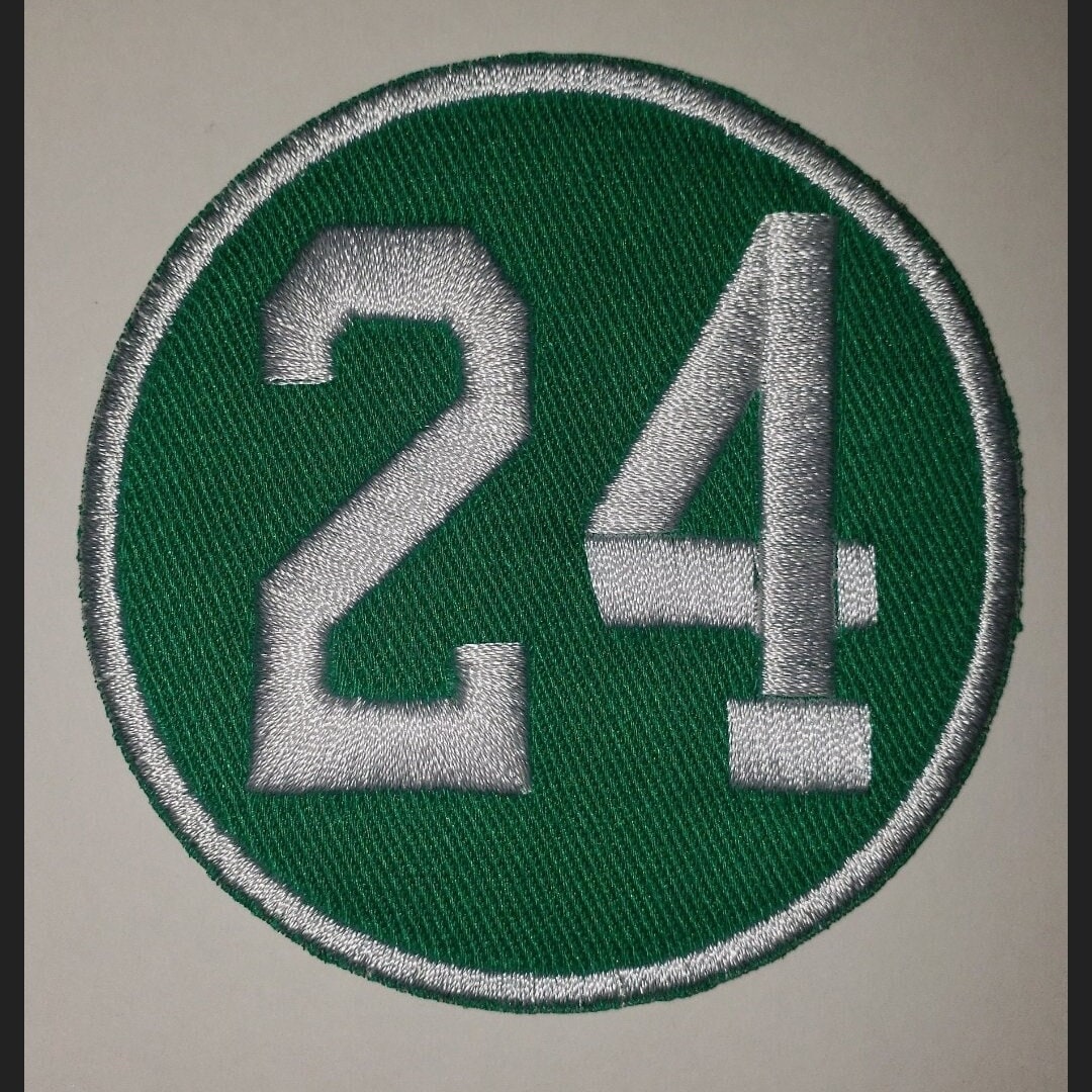 Round Number Patches, Embroidery Patches, 1.5 Inch Patch, Choose Your ...