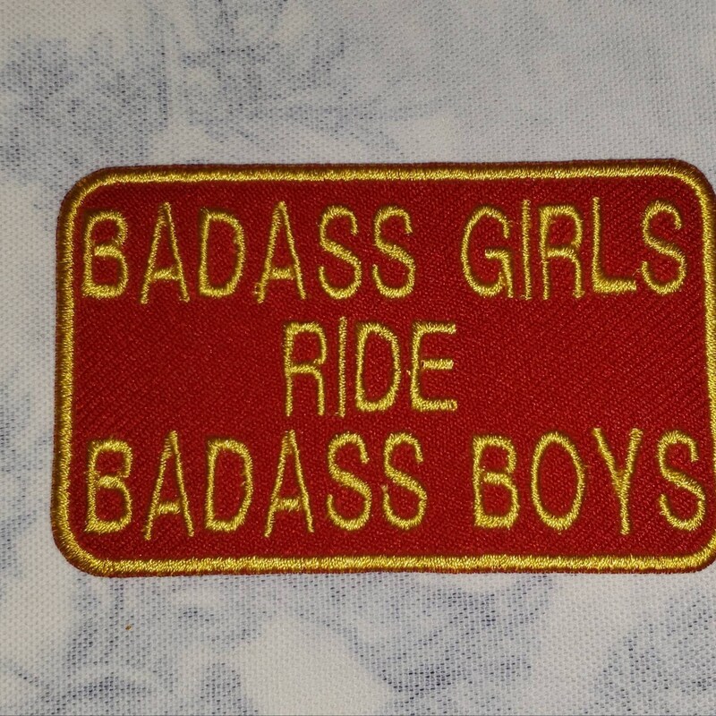 Custom Badass Patch - Etsy