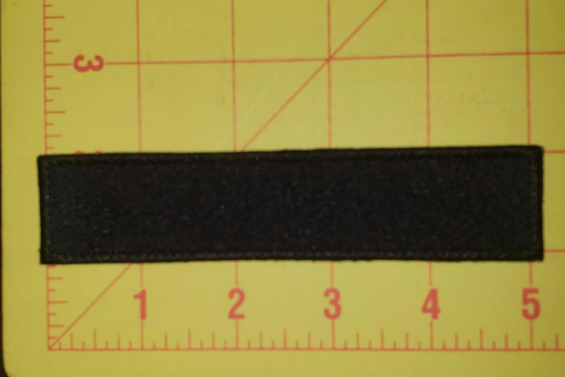 Black Rectangle Blank Patch, Sublimation Patch, Patches, Blank Patches ...