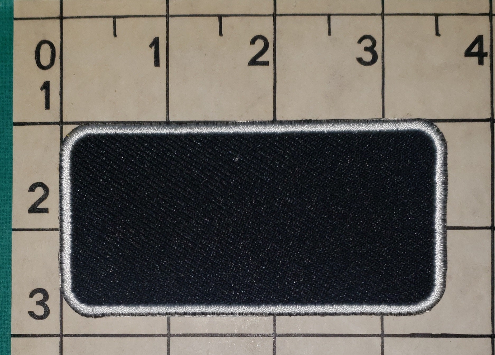 Black Rectangle Blank Patch, Sublimation Patch, Patches, Blank Patches, Embroidery Patches, 3.5 ...