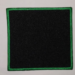 Black Square Blank Patch, Sublimation Patch, Patches, Blank Patches ...