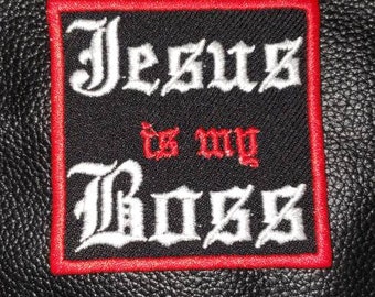 Jesus is My Boss - Etsy