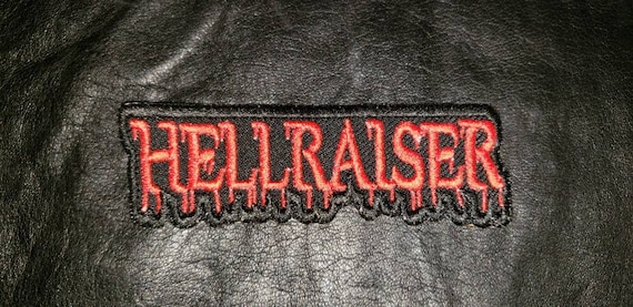 HELLRAISER PATCH MOTORCYCLE Patch Embroidered Vest Patch - Etsy