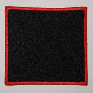 Black Square Blank Patch, Sublimation Patch, Patches, Blank Patches ...