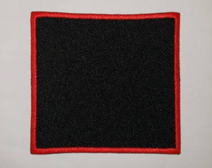 Black Square Blank Patch, Sublimation Patch, Patches, Blank Patches ...