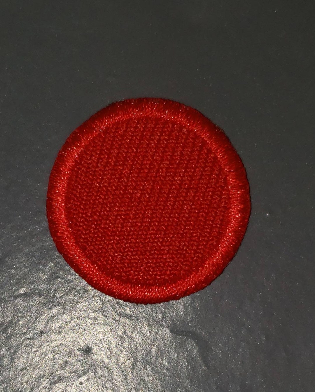 2 Inch Red Round Blank Patch, Sublimation Patch, Patches, Blank Patches, Embroidery Patches, 2 ...