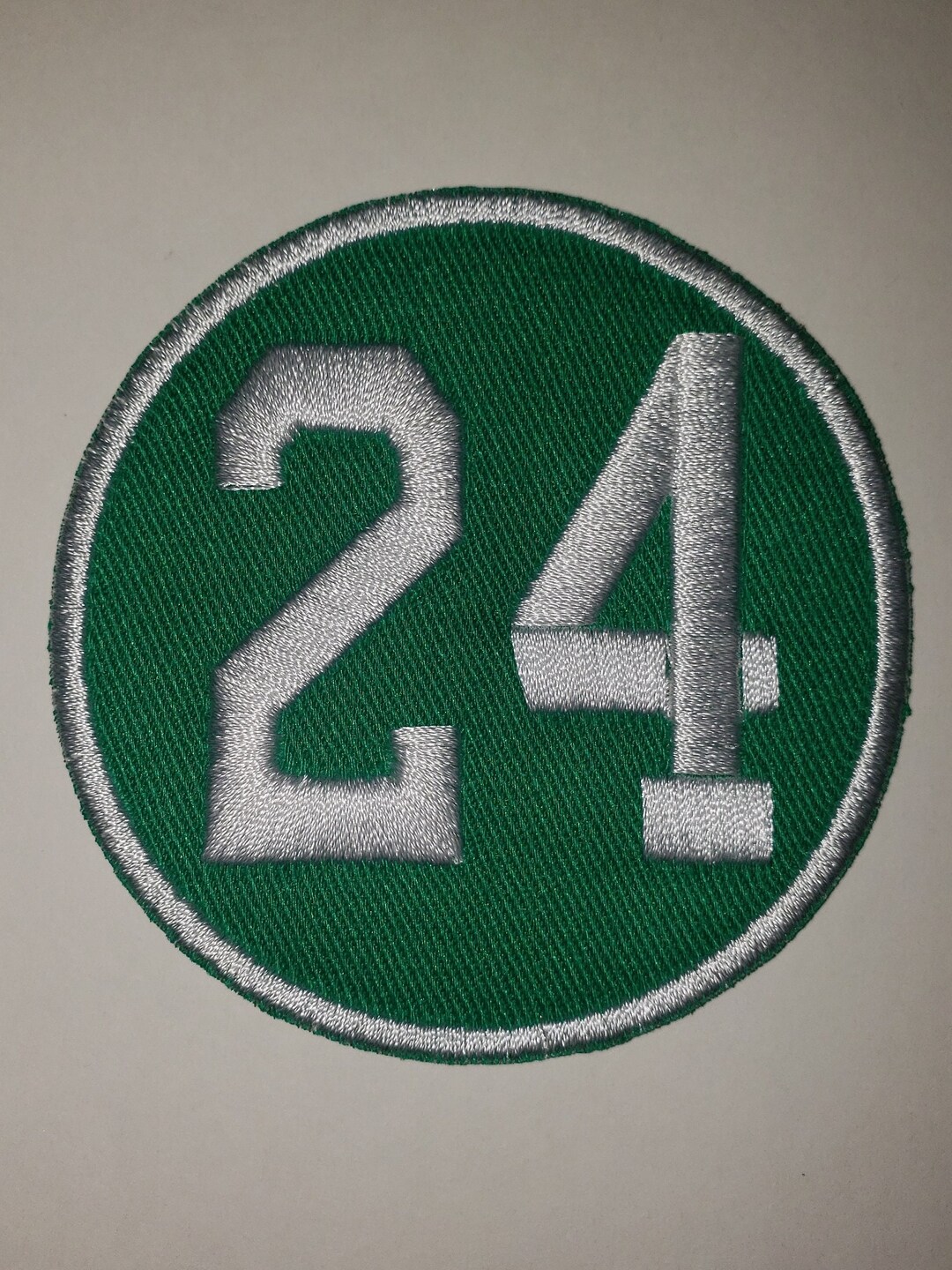 Round Number Patches, Embroidery Patches, 3 Inch Patch, Choose Your ...